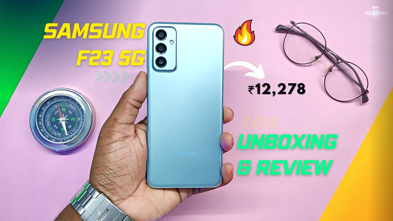 Samsung Galaxy F23 5G | Best 5G Phone Under ₹15000⚡ | Unboxing and ...