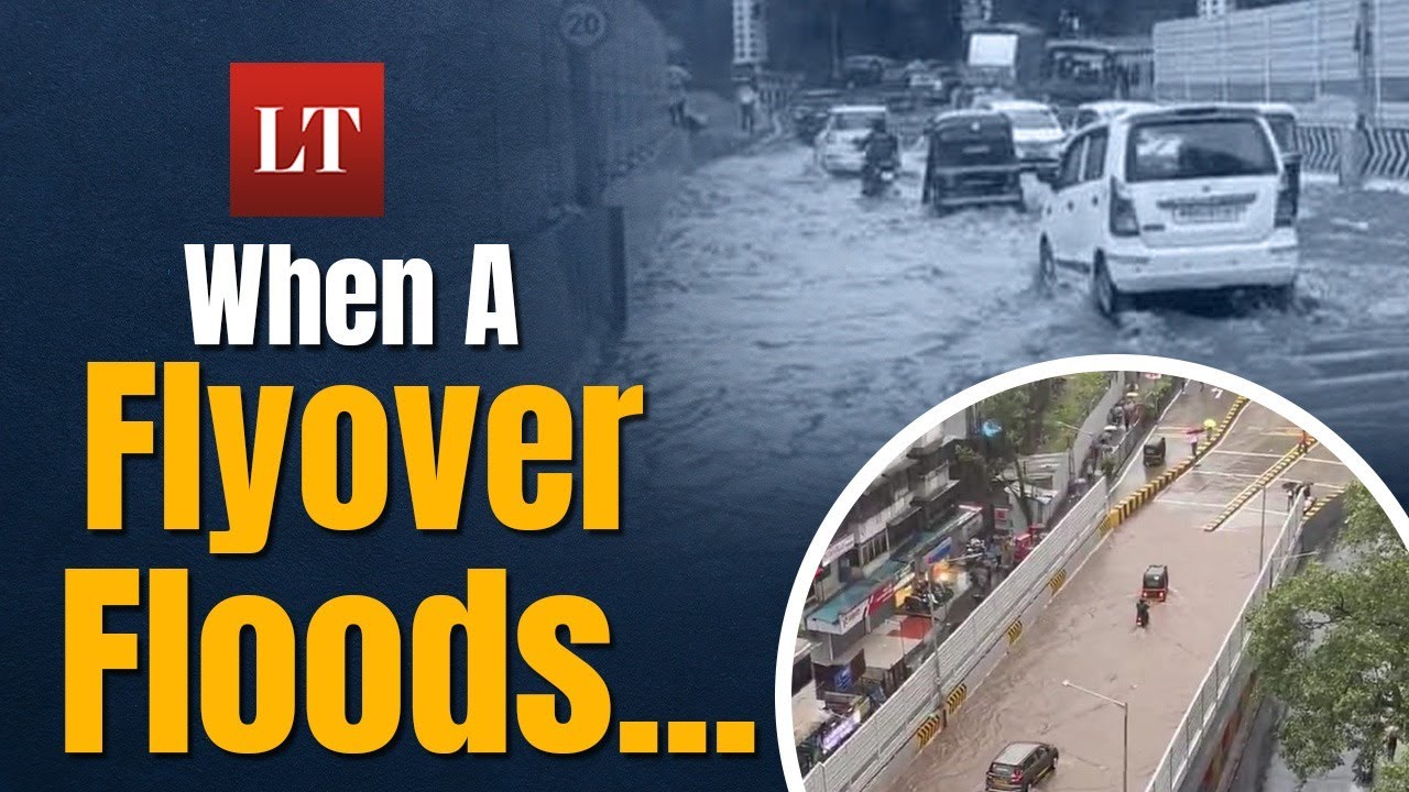 Vikhroli Bridge, Built At Rs 180 Crore, Floods Amidst Heavy Rain ...