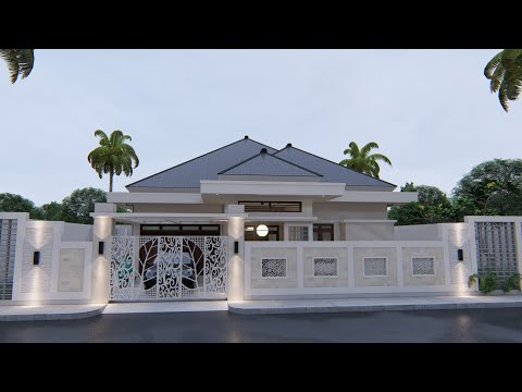 Desain Rumah 11x15 m Ada Musolah dan Garasi Mobil || Owner : Pak Solihin - Natuna Kepulauan Riau