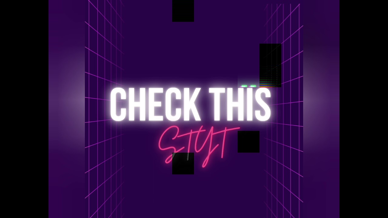 STYT - CHECK THIS - YouTube
