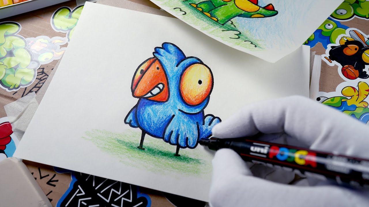 Quick and Easy Bird Drawing Guide: Step-by-Step Tutorial! - YouTube