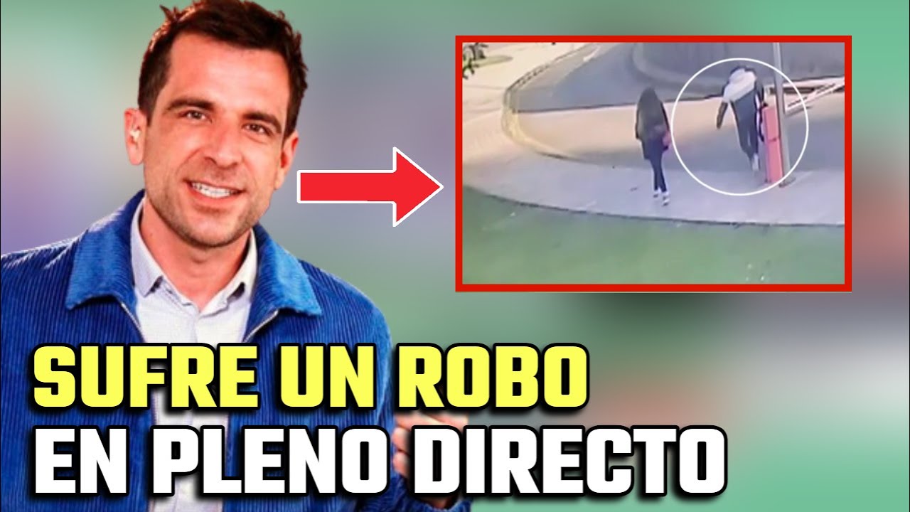 🔴 Jorge Luque REPORTERO de EL PROGRAMA DE ANA ROSA sufre un ROBO en ...