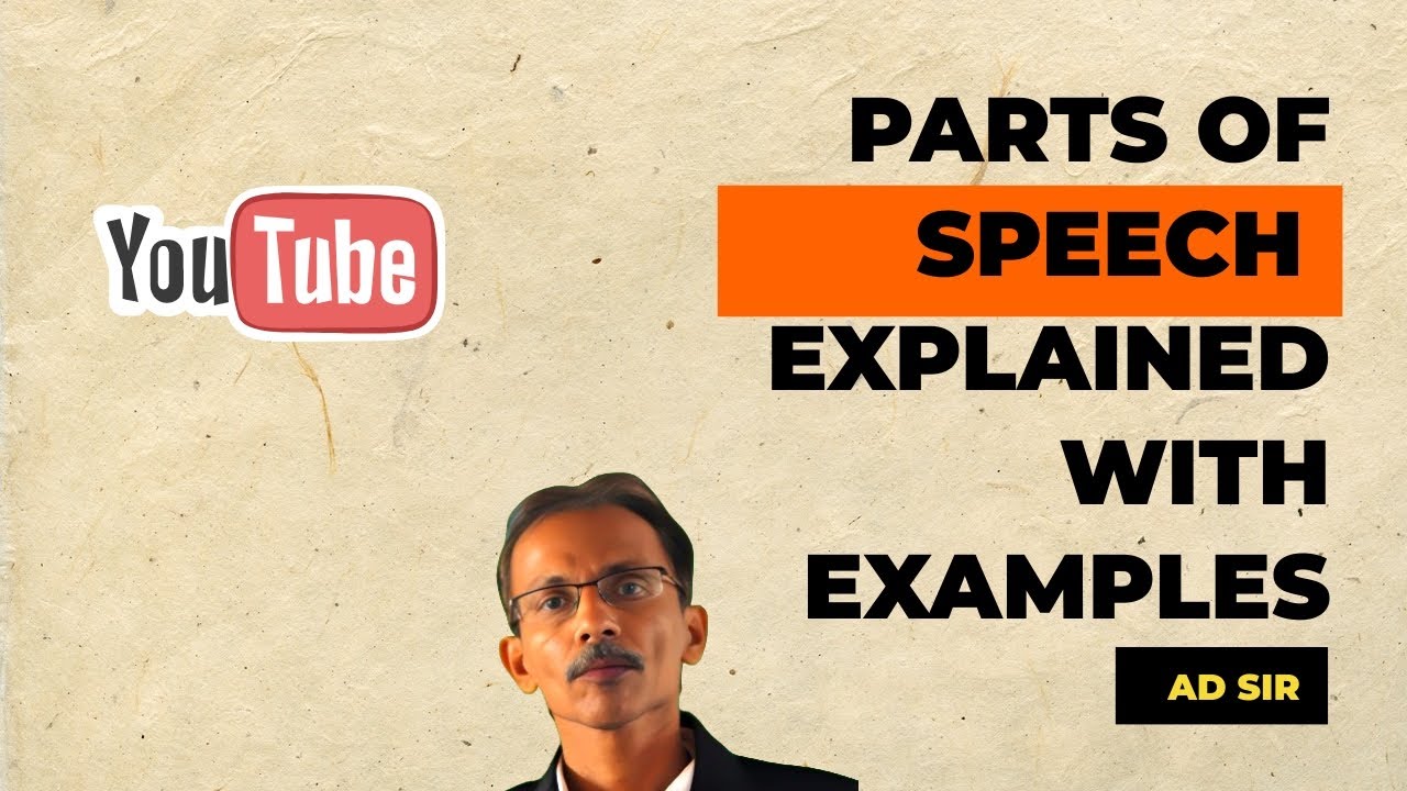 Parts of Speech Explained (with EXAMPLES) - YouTube