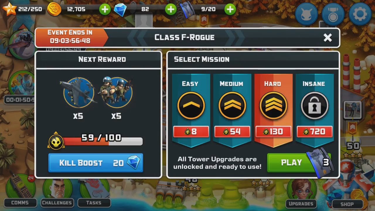 Alien Creeps Event Class F-Rogue - YouTube
