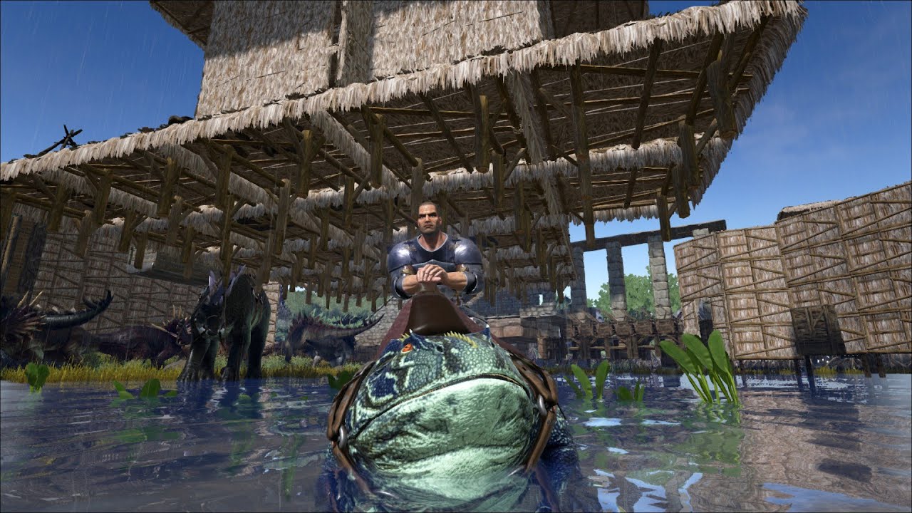 ARK: Survival Evolved #34 - Suddenly a Swamp - YouTube