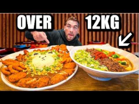 TRYING TO BECOME A MILLIONAIRE BY EATING THE BIGGEST FOOD CHALLENGE IN ...