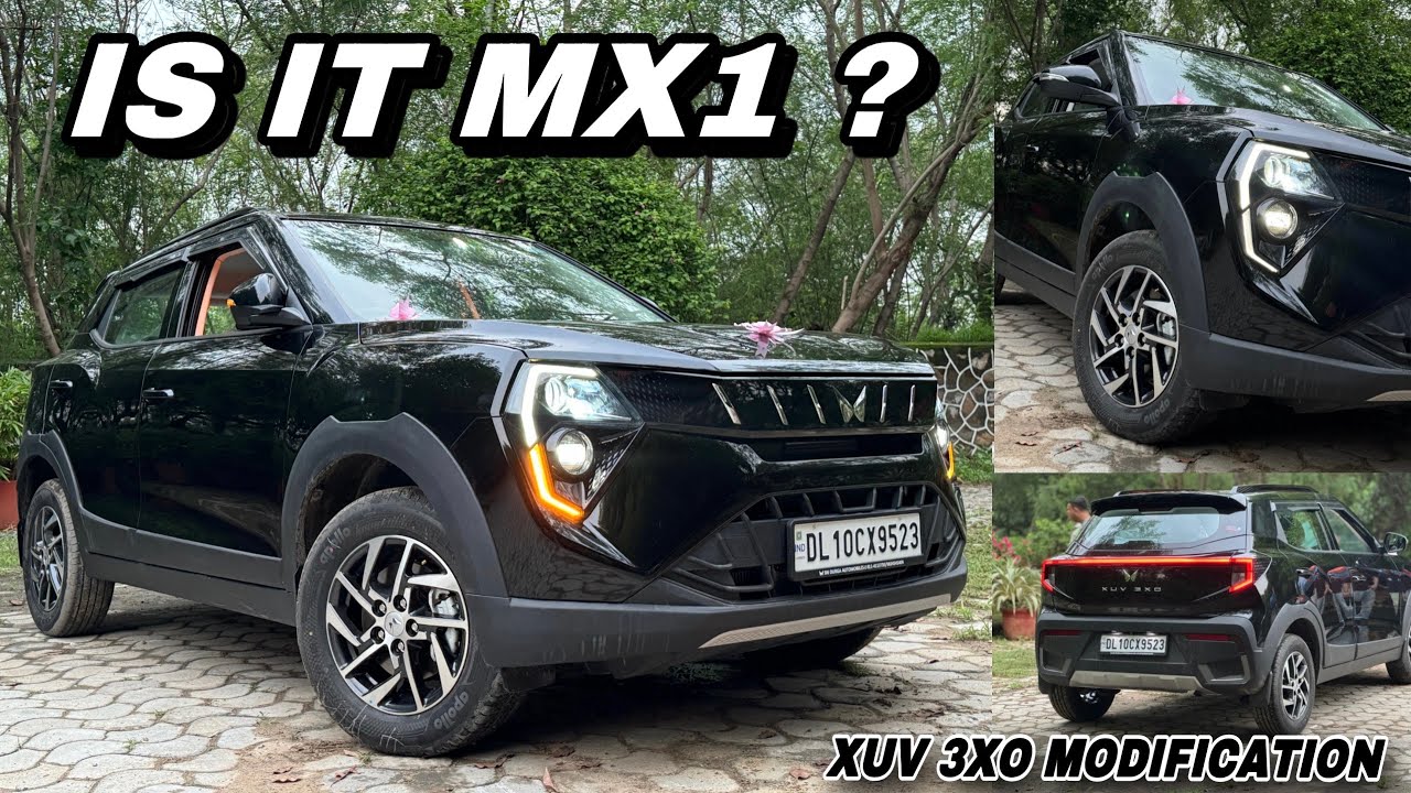 Xuv 3xo Mx1 Modified | Mahindra Genuine | 3xo Modification | Xuv3xo ...