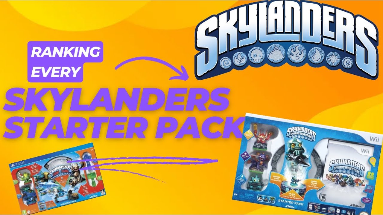 Ranking every skylanders starter pack - YouTube