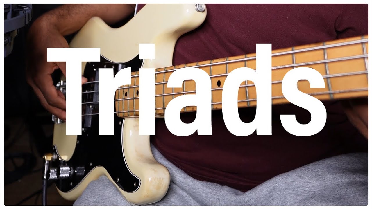 #1 Bass Lesson On Triads - YouTube