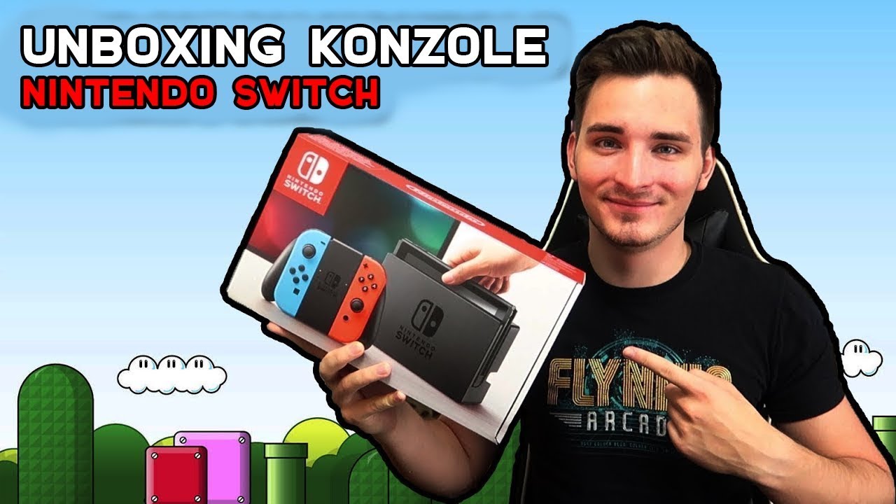 Unboxing | Nová zábava na cesty! | Nintendo Switch - YouTube