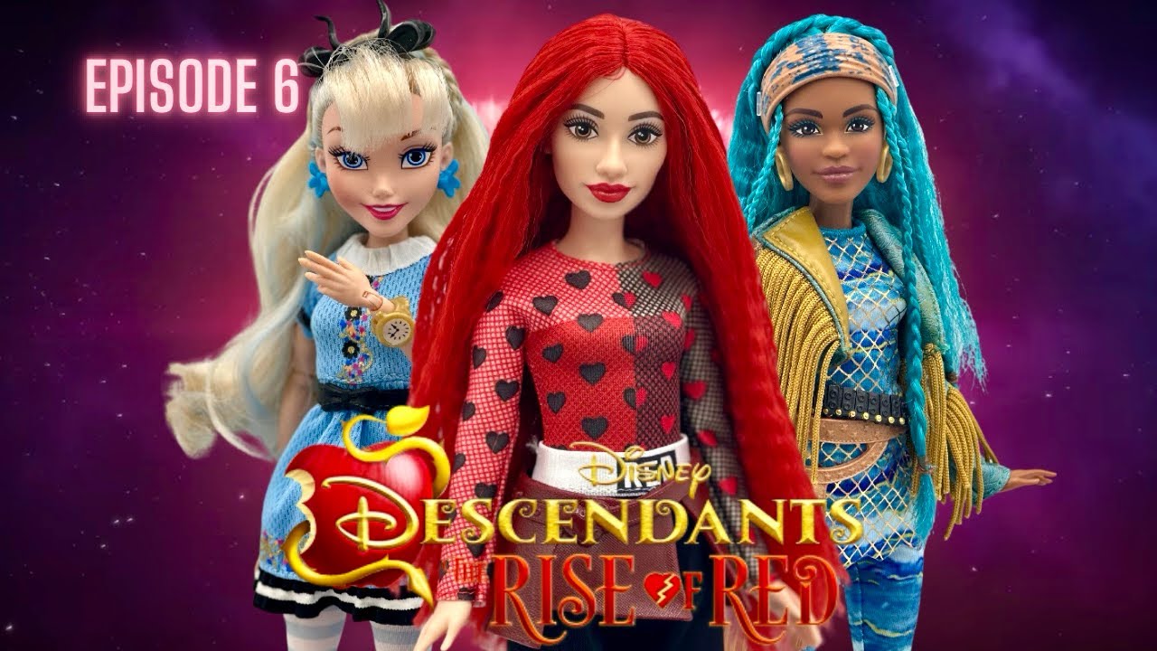 Red Goes to the Isle of the Lost! Mal & Uma’s History Descendants Rise ...