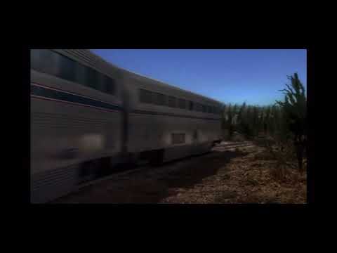 Amtrak train derails in Redding, CA in movie 10.5 earthquake