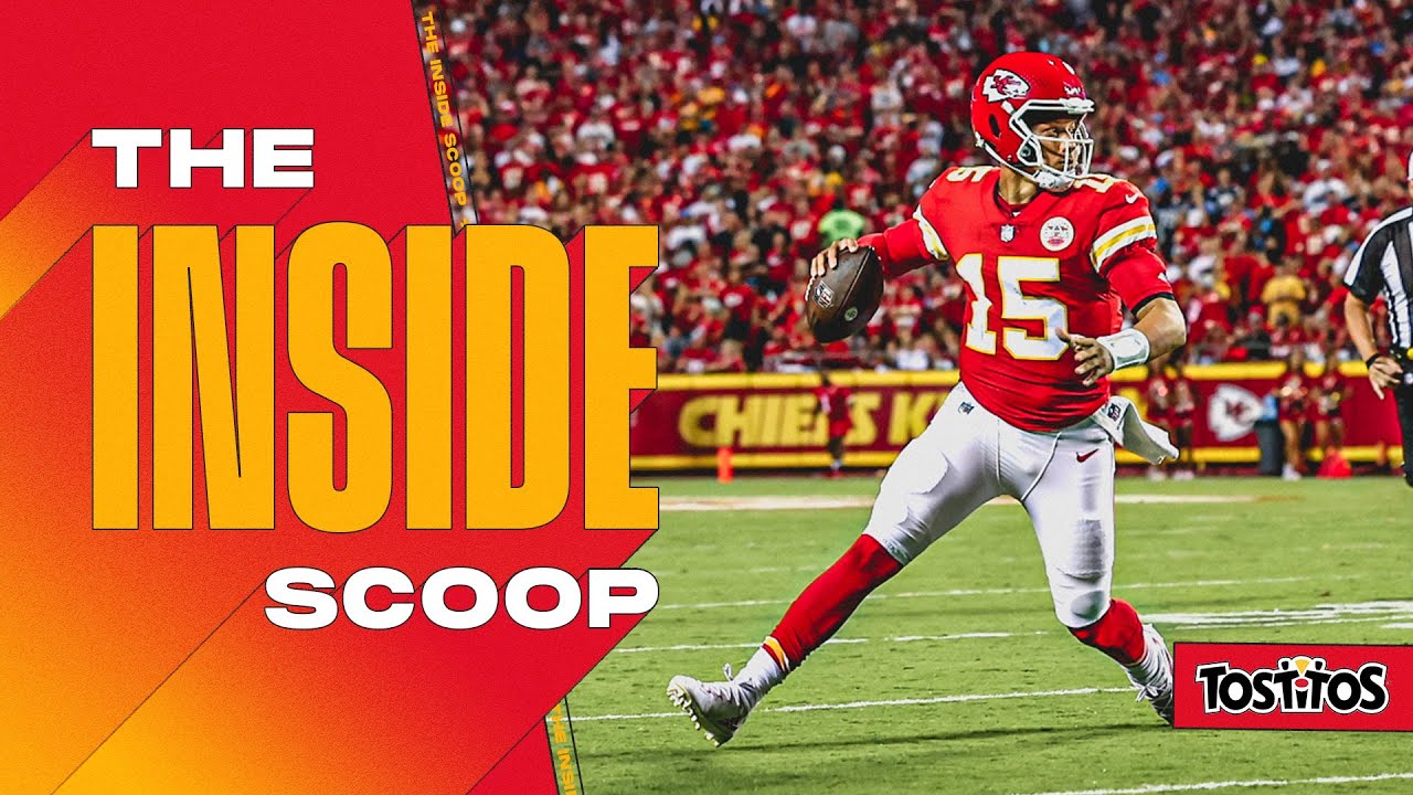 Patrick Mahomes' Sidearm Touchdown Pass | Inside Scoop Week 2 - YouTube