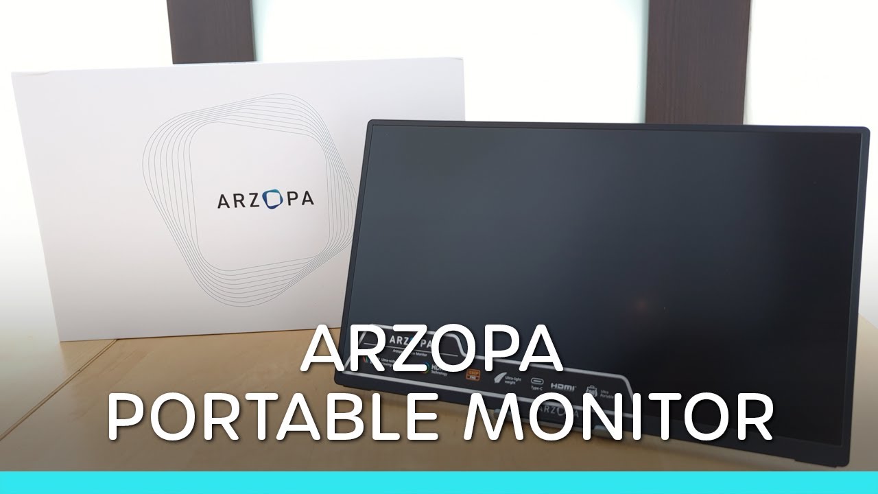 Arzopa Portable Monitor Review - YouTube