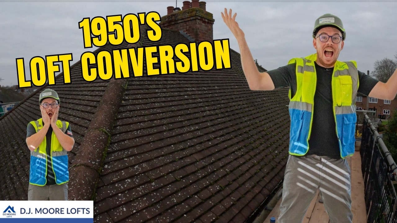 1950’s LOFT CONVERSION HIP TO GABLE DAY 1 - YouTube