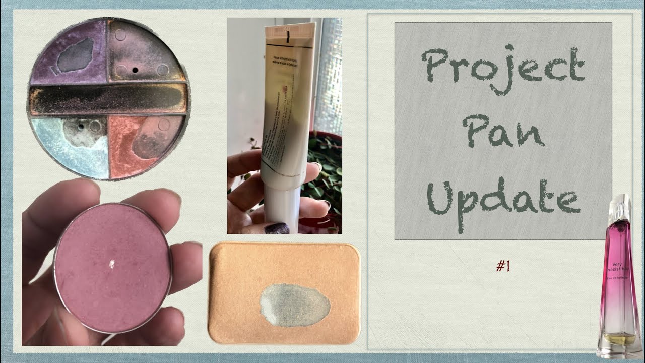 Project pan update #1 | 3 empties - YouTube
