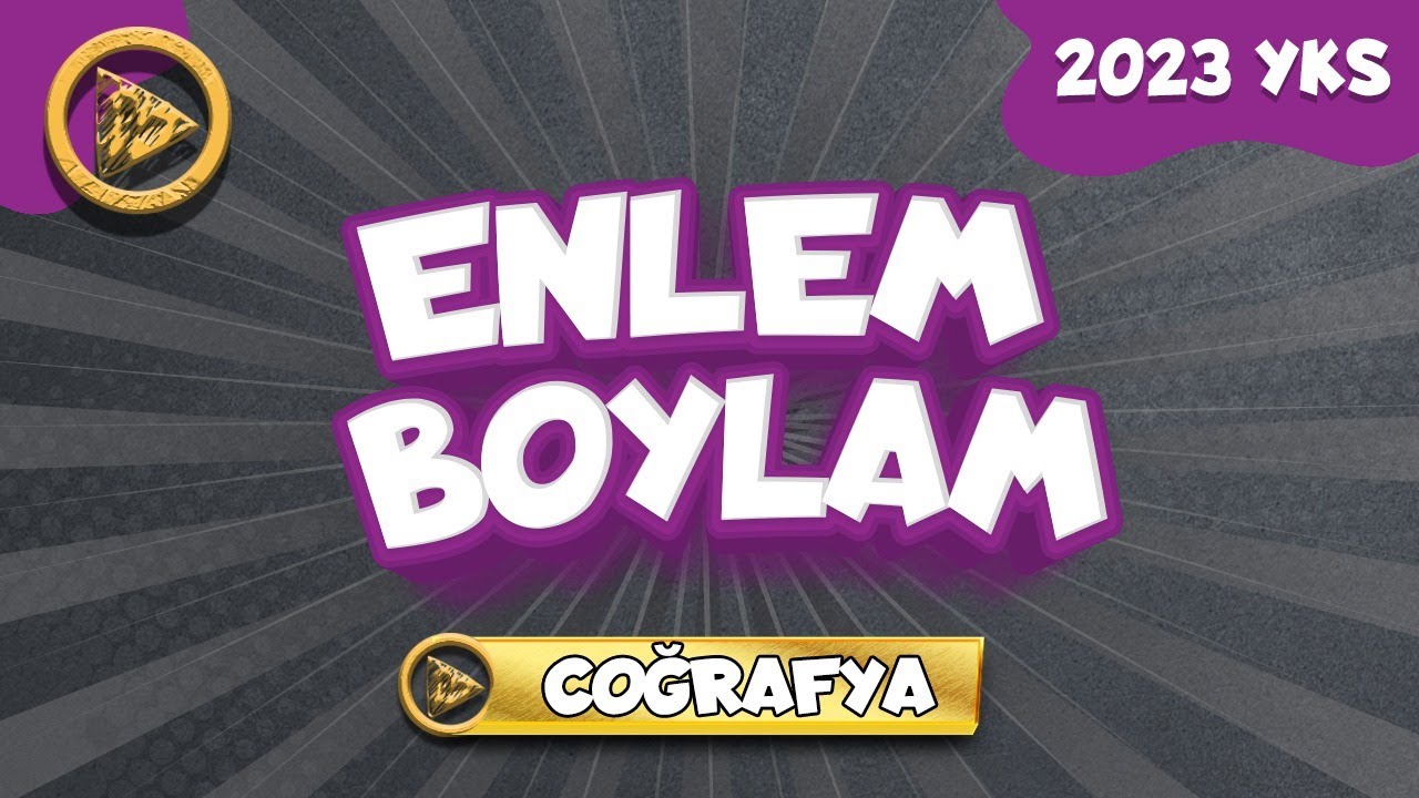 TYT Coğrafya - Enlem - Boylam | 2023 YKS - YouTube