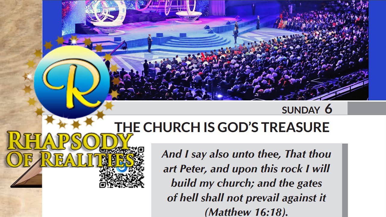 RHAPSODY OF REALITIES DEVOTIONAL, SUNDAY SEPTEMBER 06, 2020. THE CHURCH ...