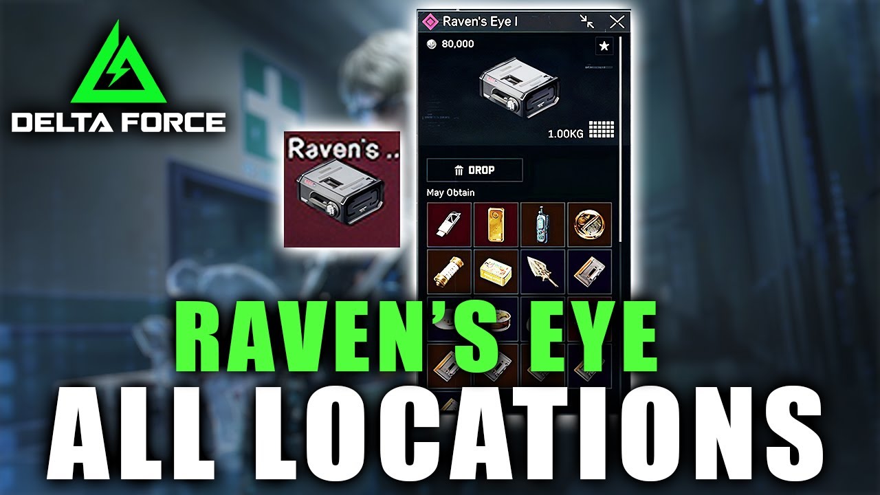 All Raven’s Eye Box Spawn Locations in Zero Dam – Delta Force Raven's ...
