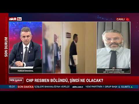 Akit TV Haber Koordinatörü Muharrem Coşkun; Özel'in Yeni Partisi halkla barışabilecek mi?  #Haber