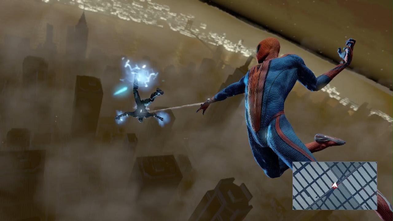 The Amazing Spider-Man 2 Spider-Man Vs Electro With The TASM 1 Suit ...