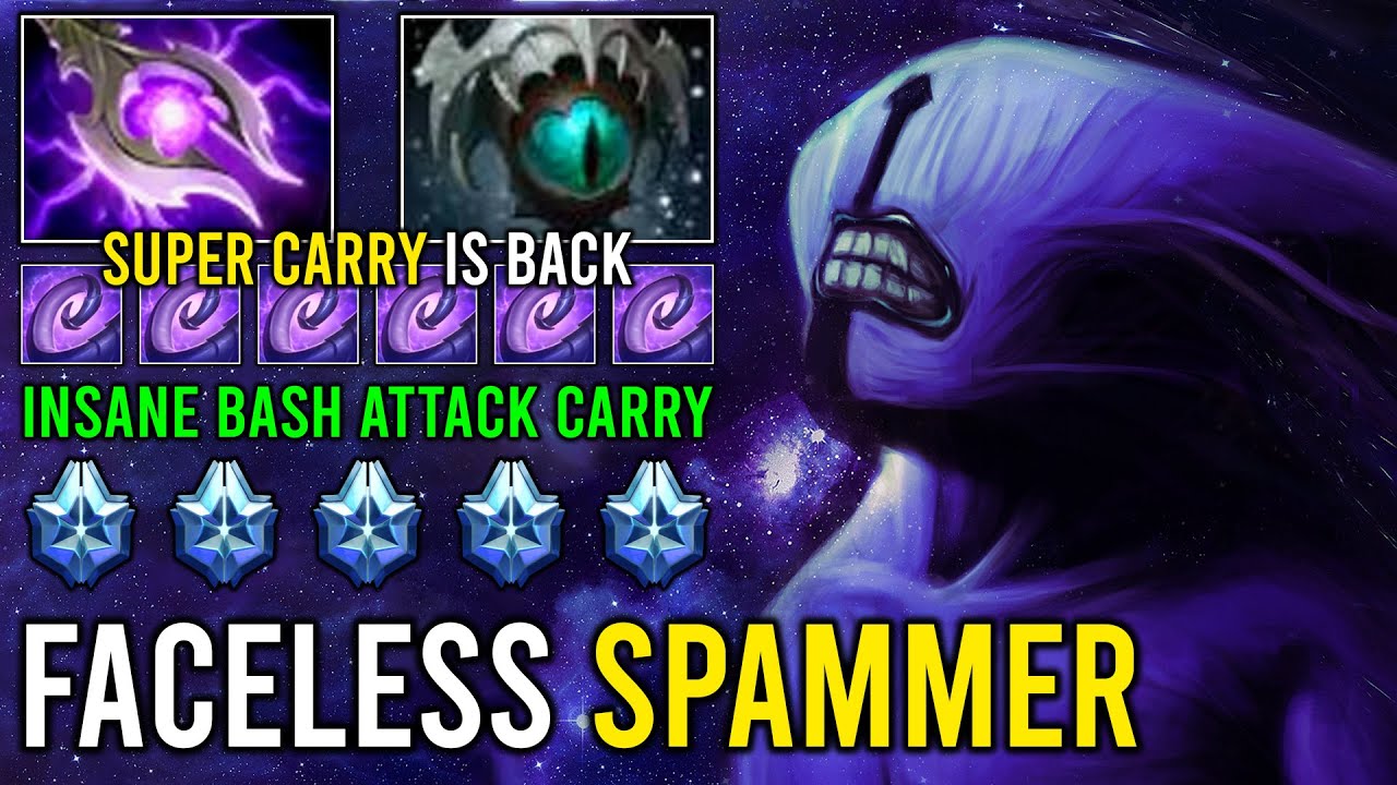Super Carry is Back| Epic Alien Spammer Faceless Void Crazy Lightning ...