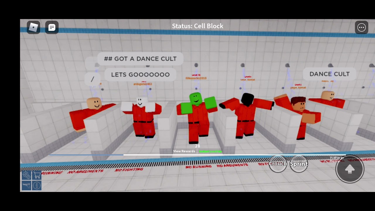 Dance Team Roblox Stateview Prison - YouTube