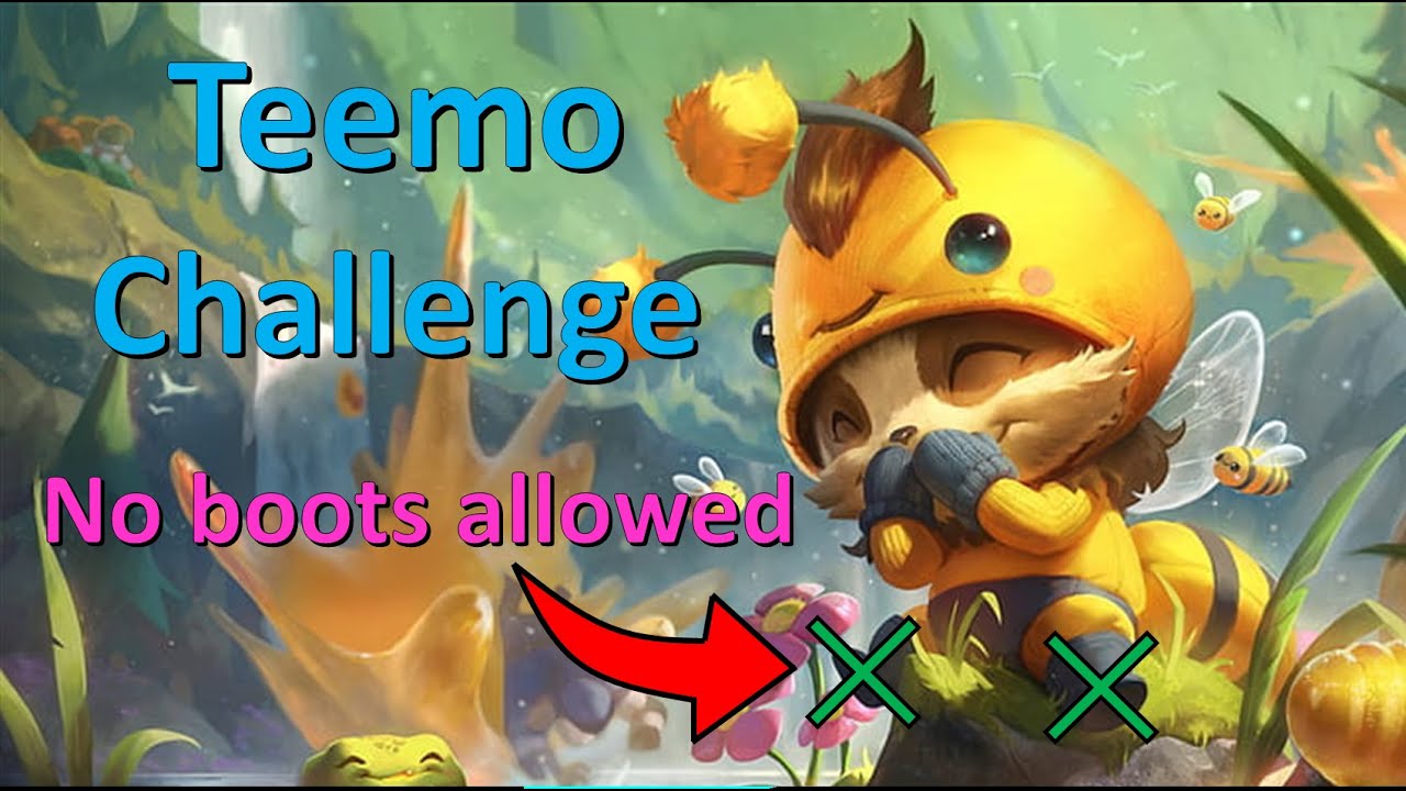 Teemo Challenge - No Boots # Mobile - S13 - YouTube