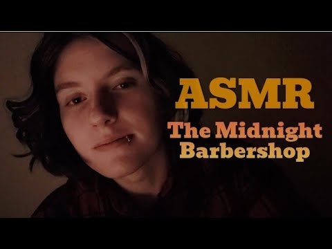 ASMR The Midnight Barbershop 🌙 ️ Relaxing Beard Shaving Roleplay - YouTube