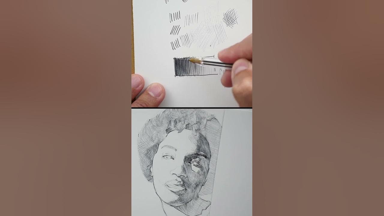 Shading in Ballpoint Pen with Artist Mike Creighton - YouTube