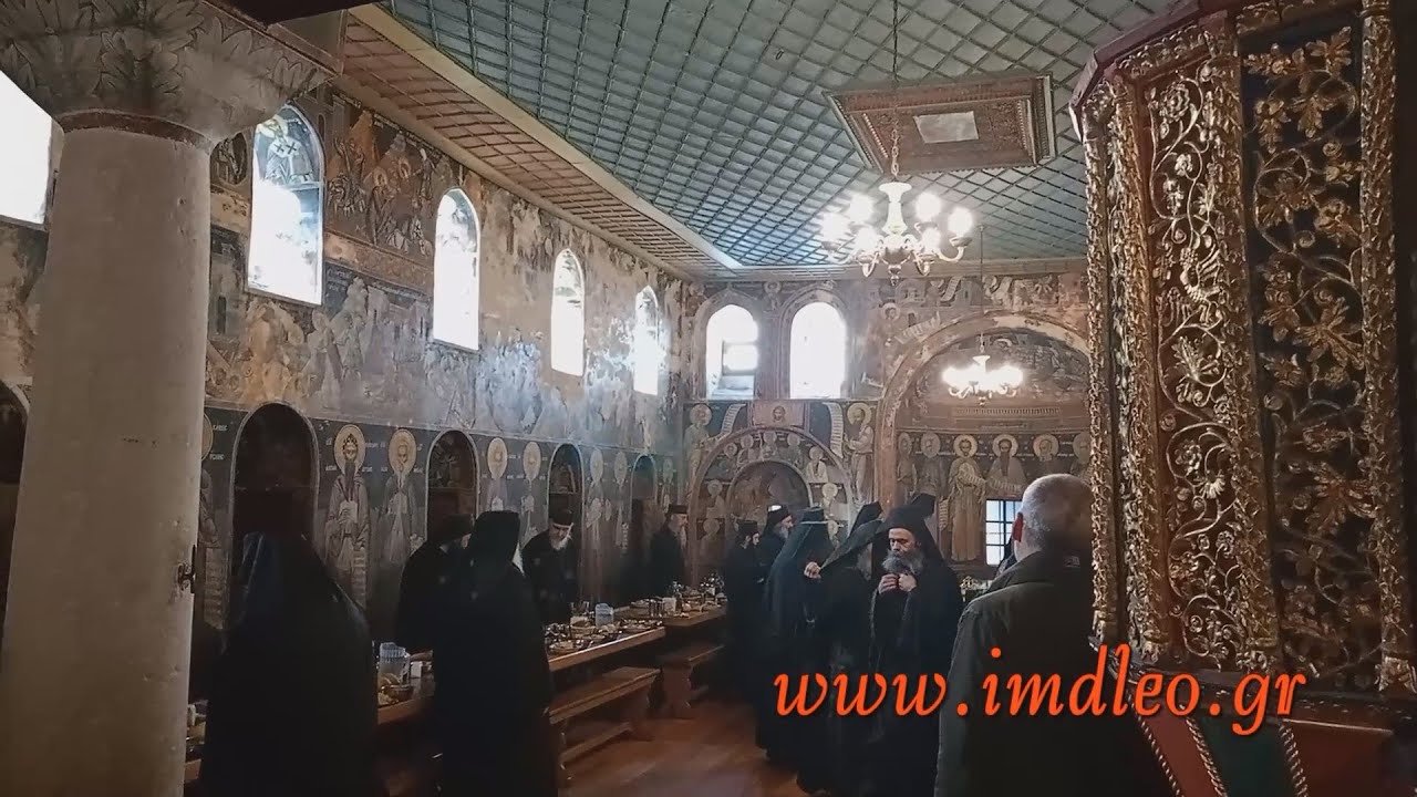 Η ΤΡΑΠΕΖΑ ΤΗΣ Ι. ΜΟΝΗΣ ΑΓΙΟΥ ΔΙΟΝΥΣΙΟΥ - ΣΑΒΒΑΤΟ ΑΚΑΘΙΣΤΟΥ 5 ΑΠΡ 2025 ...