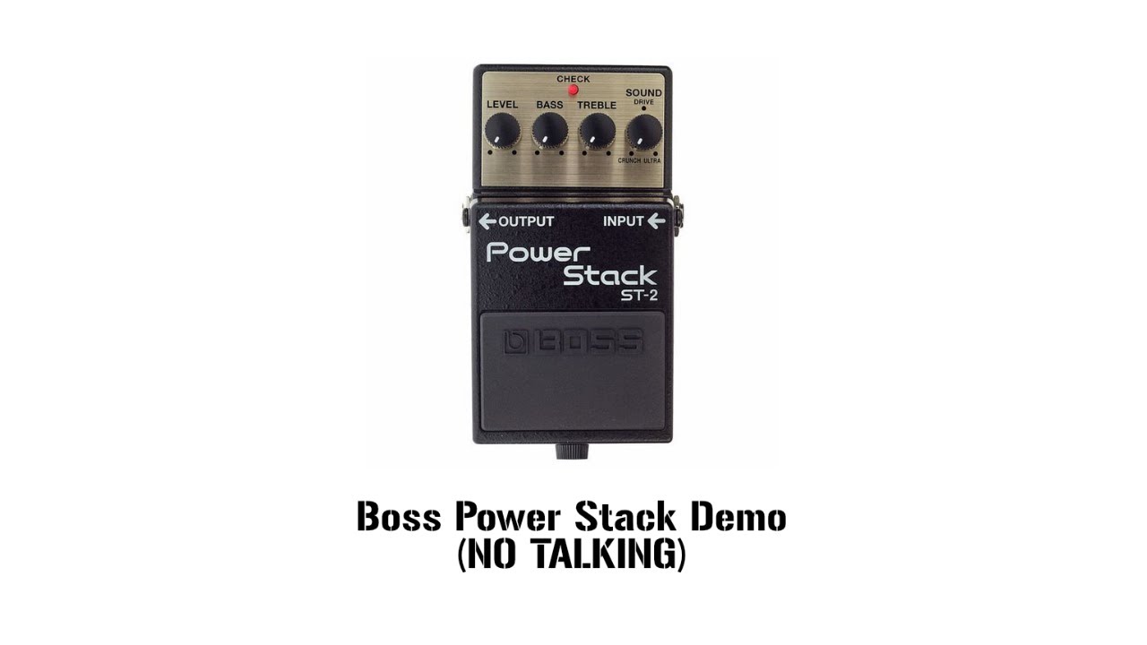 Pedal Days 10 - Boss Power Stack Demo (NO TALKING) - YouTube