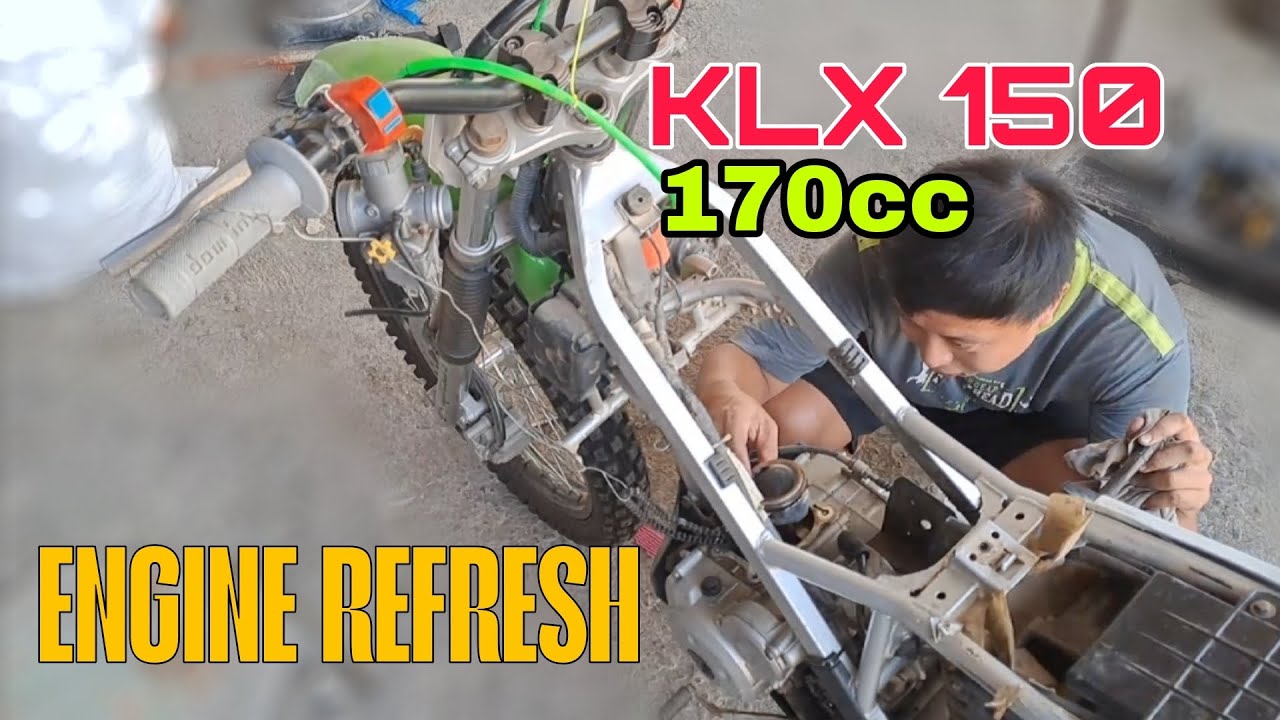 KLX 150 : 170cc Engine Refresh | Part 1 - YouTube