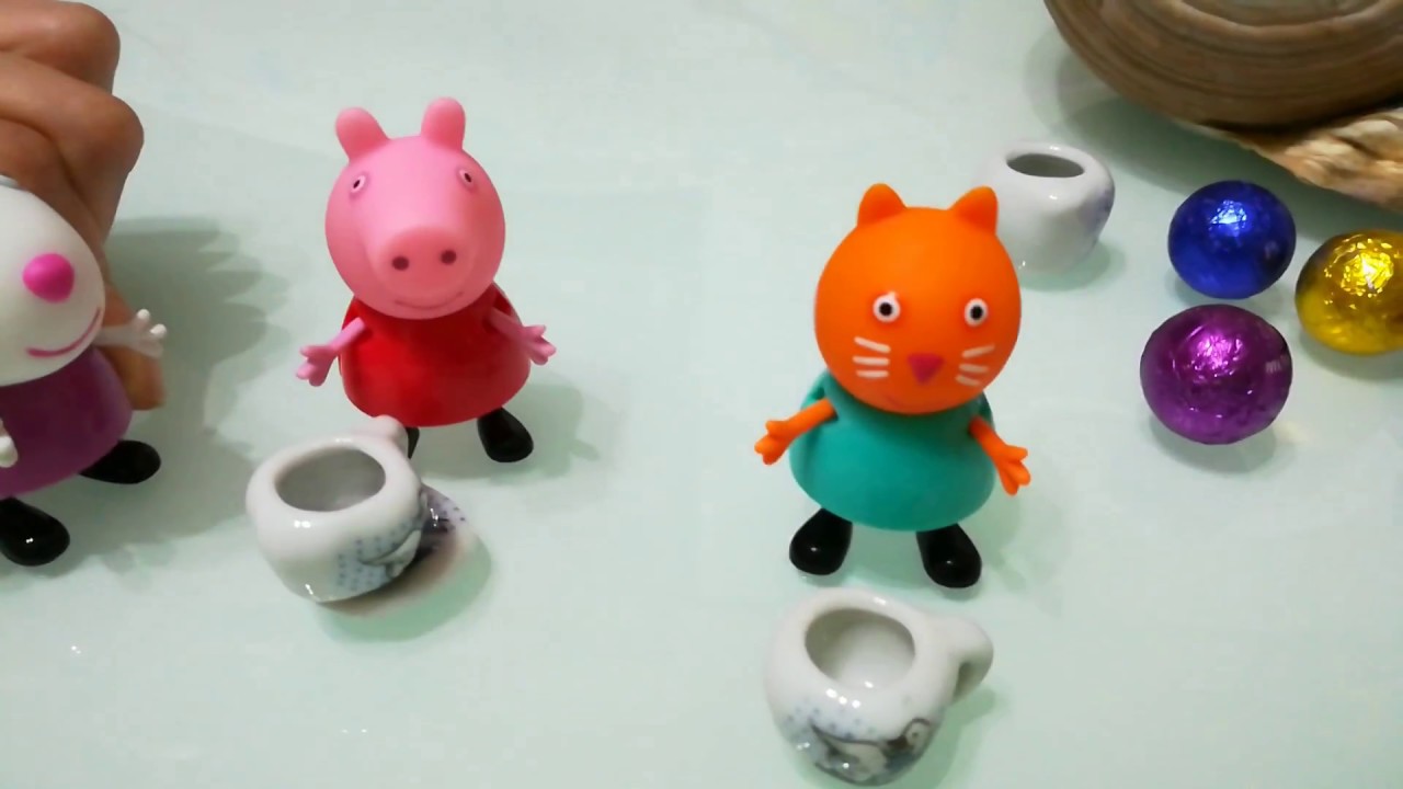 PEPPA PIG, L'ORA DEL THE con rebecca coniglio, george pig, susy pecora ...
