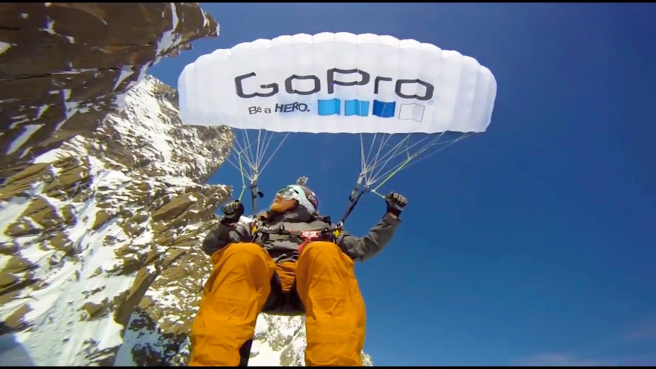 GoPro HD: Speedflying at Chamonix - YouTube