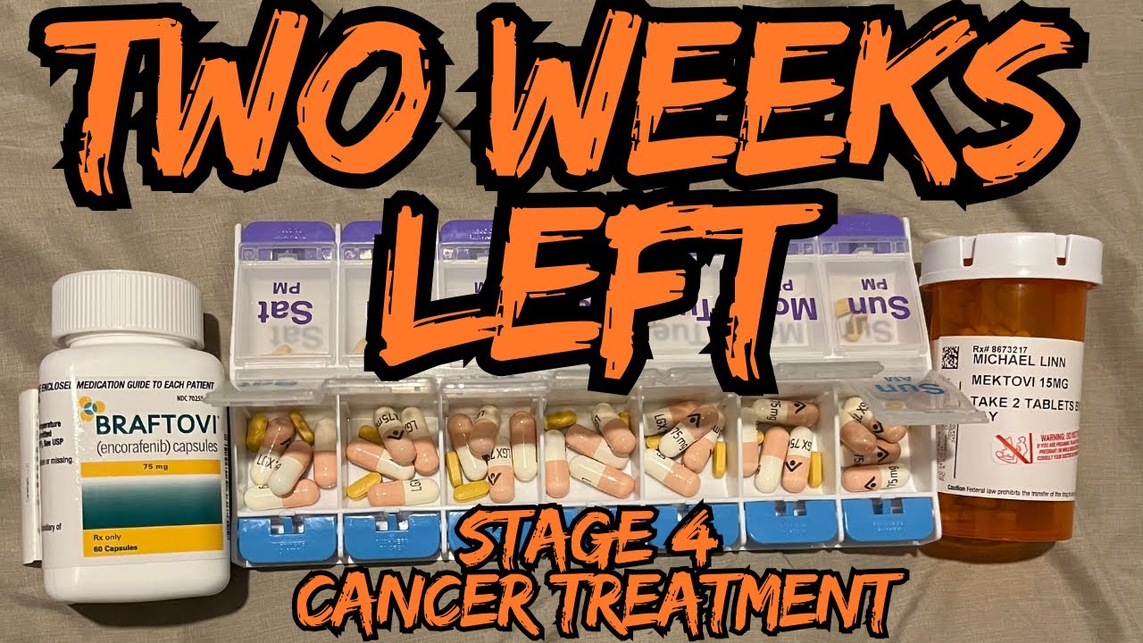 Two Weeks Left in My Stage 4 Cancer Treatment - YouTube