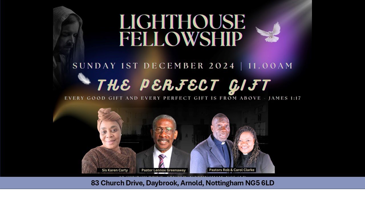 LightHouse Fellowship Sunday Service - 1st December 2024 - YouTube