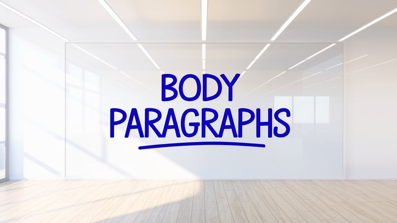 16. Evidence in Action: Building Strong Body Paragraphs - YouTube