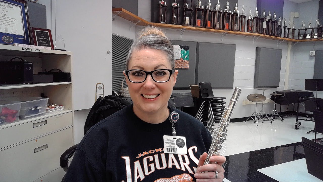 Flute Hand Position Practice - YouTube