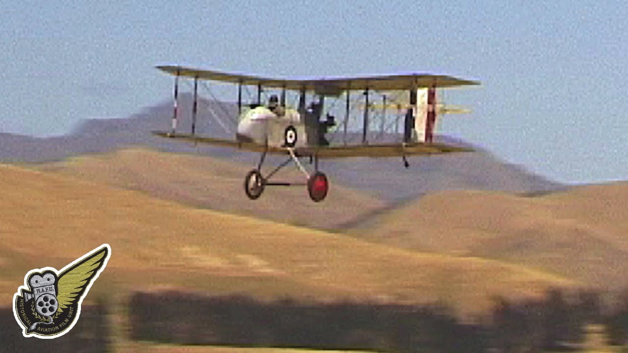 WW1 Fighter - Airco DH.2 Pusher - YouTube