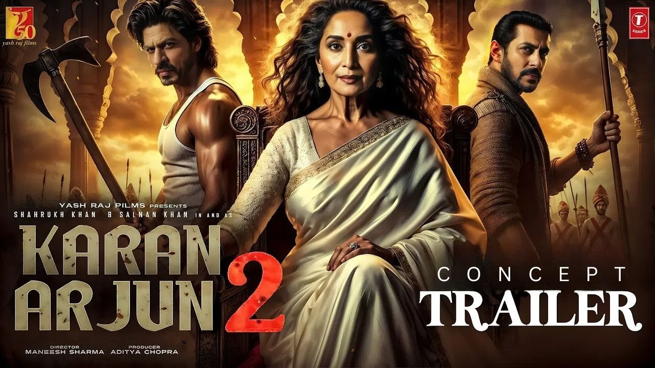 Karan Arjun 2 : Concept Trailer | Shah Rukh Khan | Salman Khan | Sanjay ...