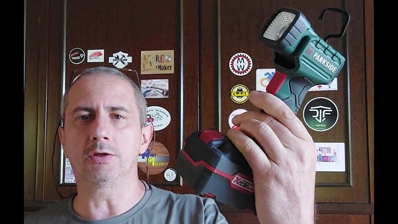 Recensione lampada LED PLHLA20 Li A1 Parkside - Reviews LED lamp ...