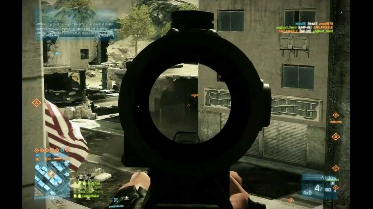 Title: Battlefield 3 Multiplayer Gameplay: Recon w/M98 [HawkTail] - YouTube