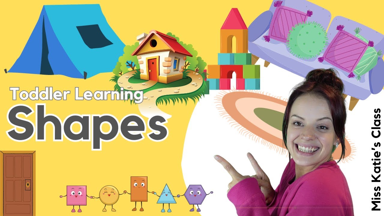 Shapes With Miss Katie's Class | Learn Shapes | Toddler Learning Video & Shapes Songs - YouTube