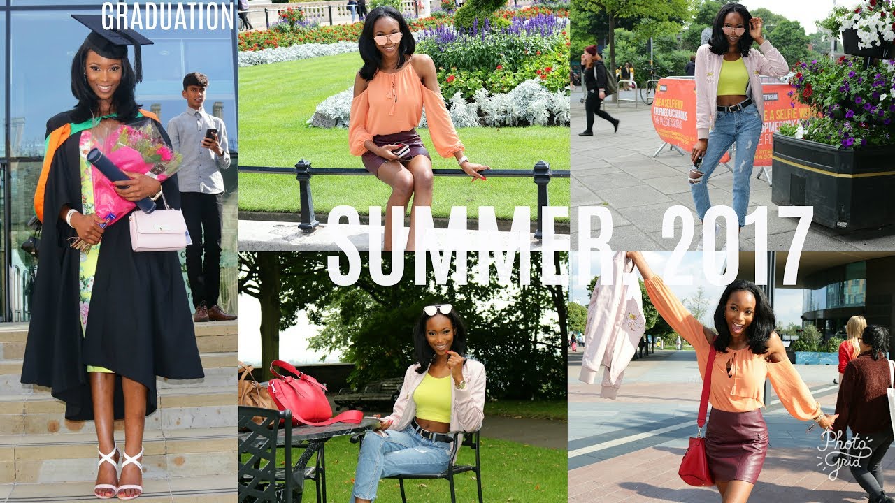 2017 SUMMER VLOG: GRADUATION + TOUR THE UK WITH ME - YouTube