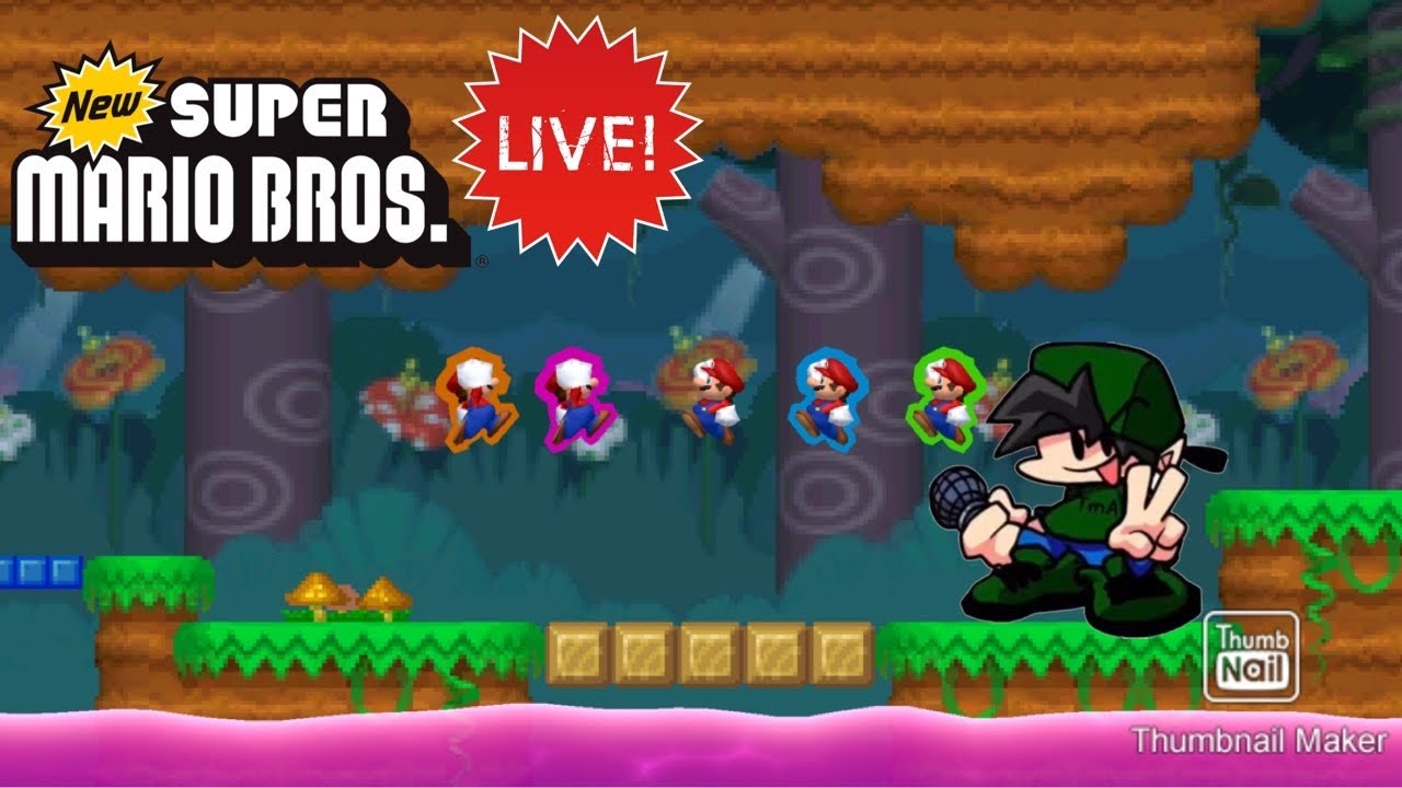 New Super Mario Bros Versus for the first time in 9 months Live Stream ...