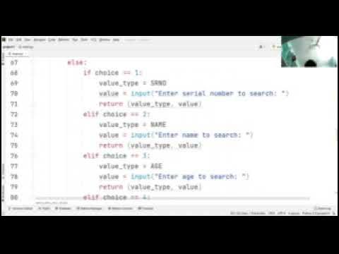 #User Record ManagementSystem in Python using Pycharm using python ...