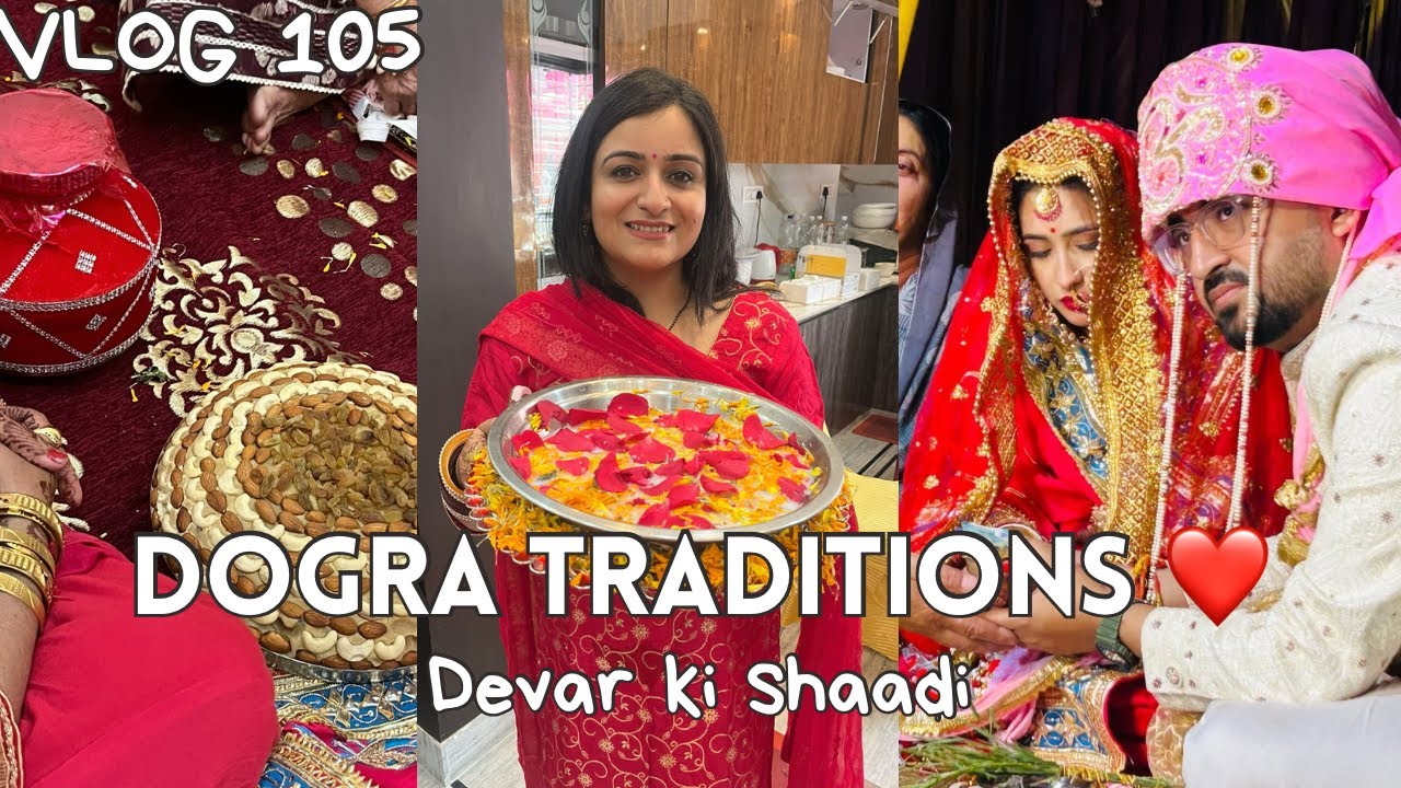 EMOTIONAL DULHAN VIDAI SASRUT, GULRA☺DOGRA TRADITIONAL WEDDING🥳 - YouTube