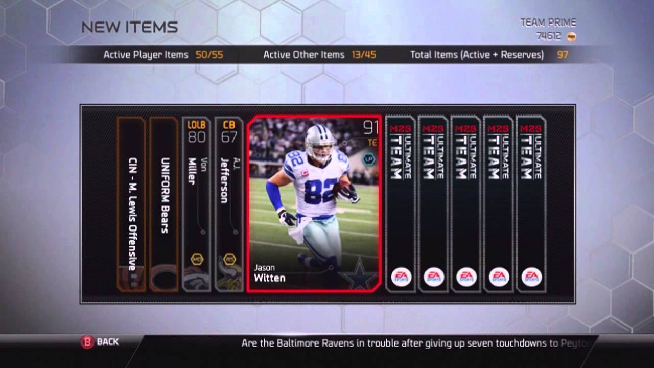 Madden 25 Ultimate Team - Pro Pack Bundle Opening | MUT Pro Pack Bundle ...