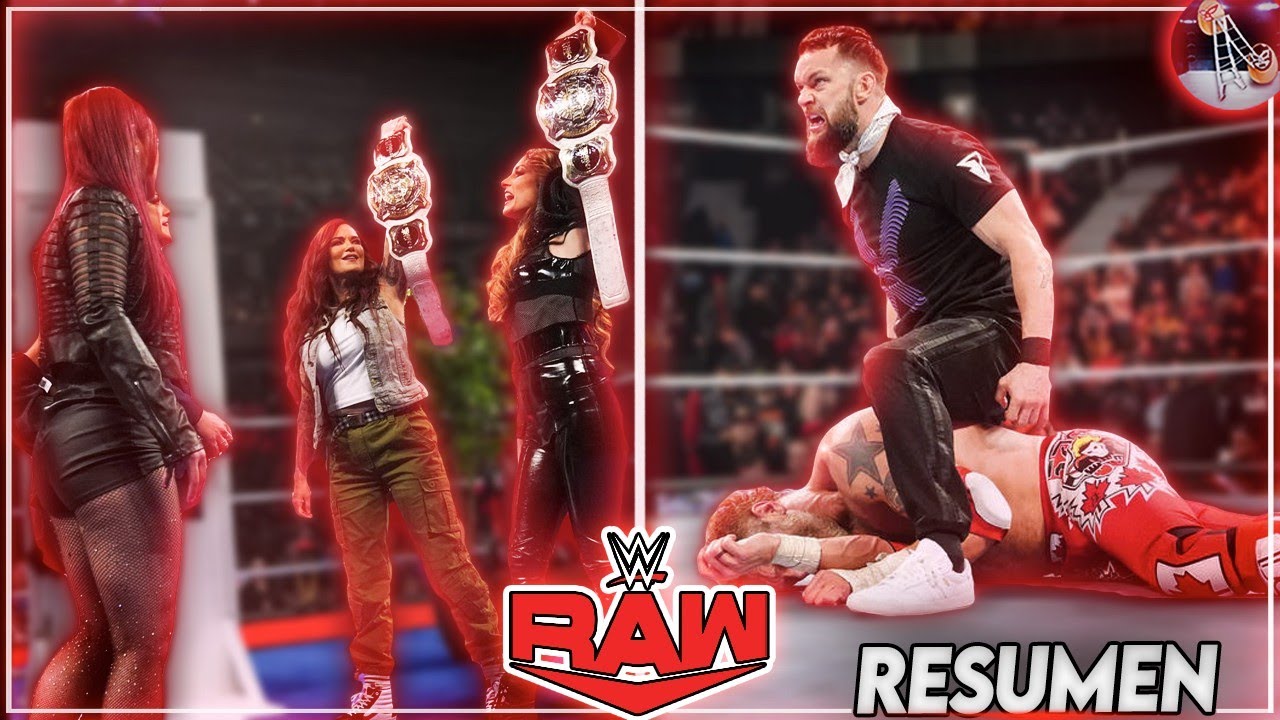 FINN BALOR ATACA a EDGE | LITA y BECKY LYNCH RETAN a las CAMPEONAS ...